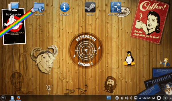 foss-desktop – Netrunner GNU/Linux