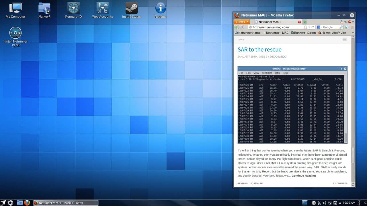 Screenshots – Netrunner GNU/Linux