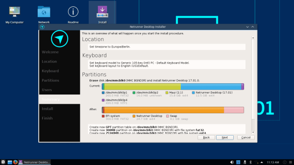 Installation – Netrunner GNU/Linux