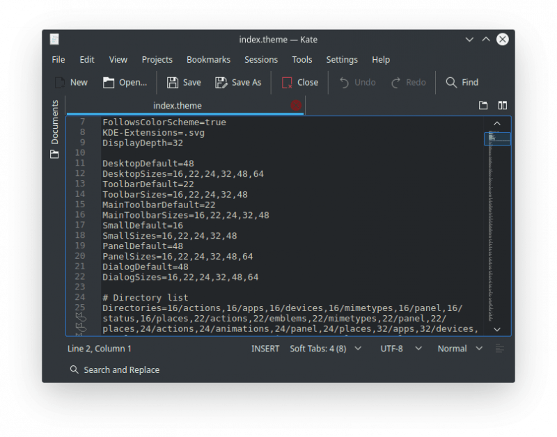 kate-preinstalled – Netrunner GNU/Linux